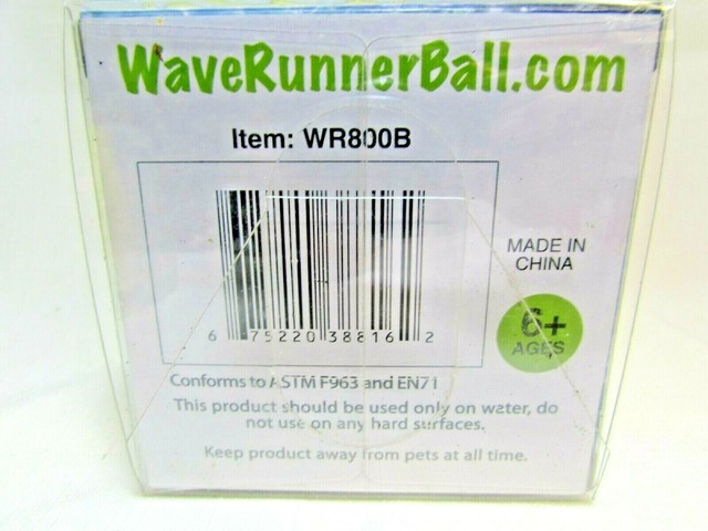 9 Nine Wave Runner WAVERUNNER Mega Ball Yellow Item Wr800b- 2t for sale ...