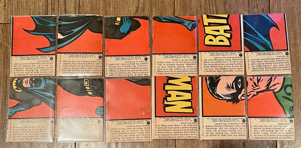 1966 Topps Batman Red Bat Full Set 1A-44A | eBay