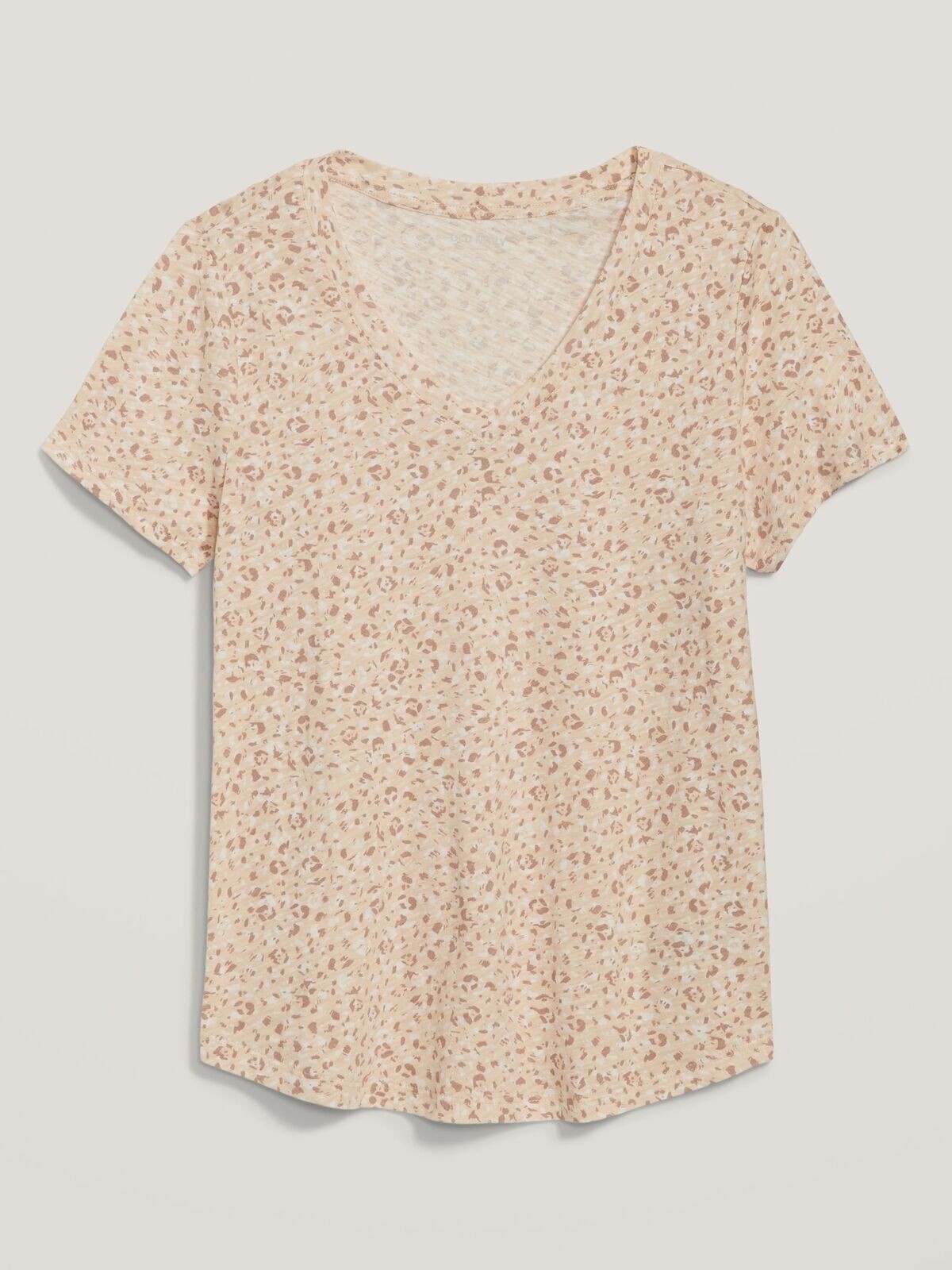 OLD NAVY WOMEN'S LEOPARD ANIMAL PRINT COTTON T-SHIRT TEE TOP 3X 3XL 24 ...