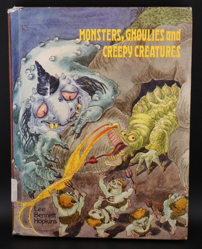Vintage 1977 Halloween Monsters, Ghoulies and Creepy Creatures Hard ...
