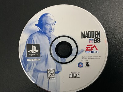 Madden NFL 98 PS1 Sony PlayStation 1 Disc Only | eBay