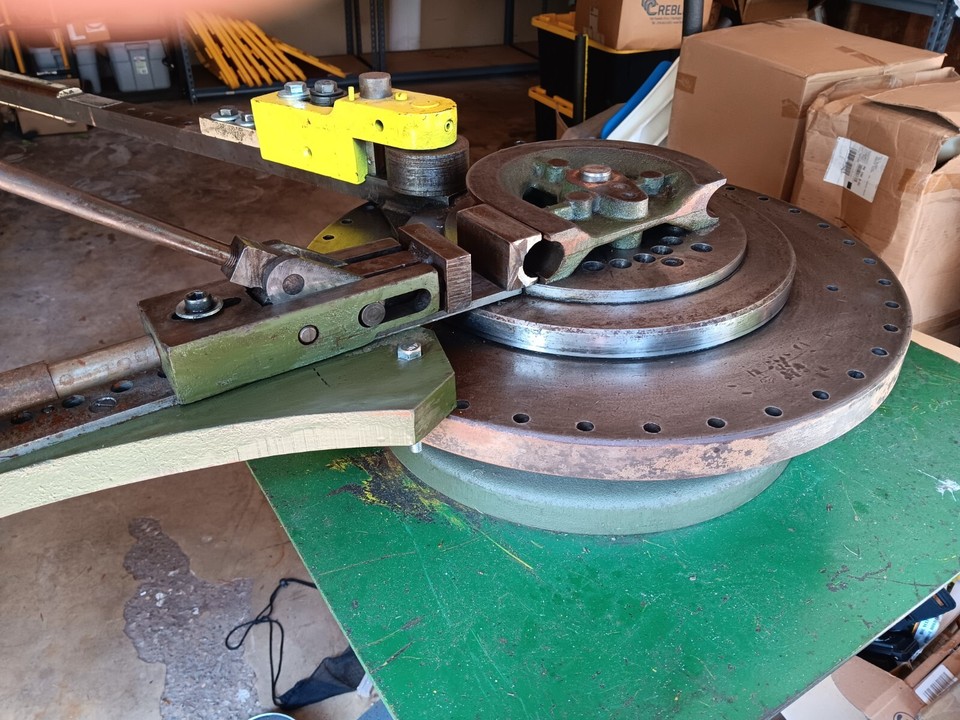 Di-Acro Bender No. 3 Di Acro Tube Bender With factory Tube Clamp ...