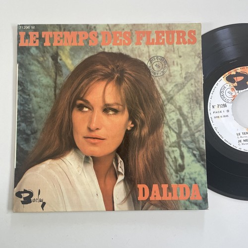 French EP DALIDA - Le temps des fleurs - BARCLAY 71296 | eBay