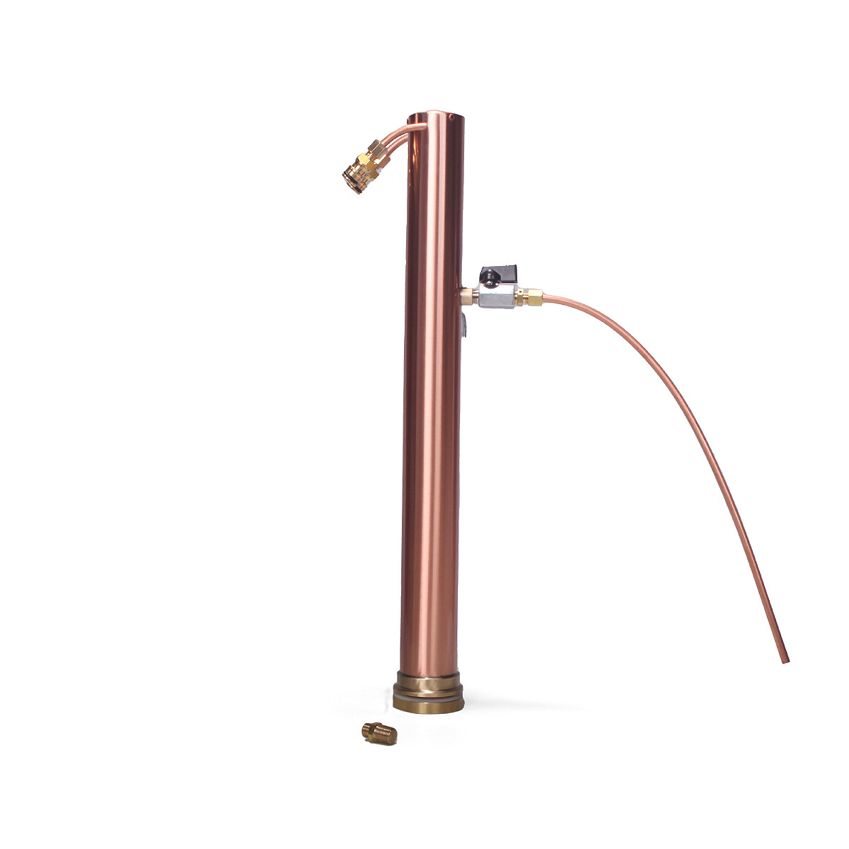 Copper AlcoEngine Reflux Alcohol Distilling Distillation Condenser ...