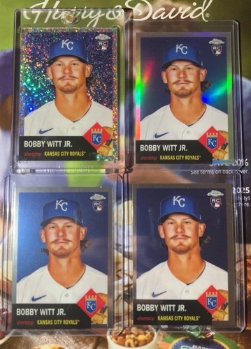 2022 TCPA, Stadium Club, Donruss Optic Bobby Witt Jr. RC Lot (READ DESCRIPTION!) | eBay