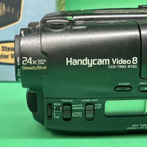 Sony CCD-TR93 8mm Handycam Video Camcorder w/ Strap & Original Box! No ...