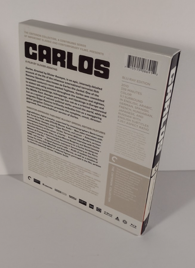 Carlos (2010) Criterion Collection #582 / Blu-ray Digipak Edition ...