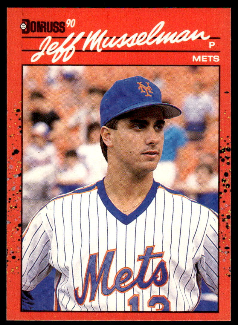 1990 Donruss 623 Jeff Musselman New York Mets Baseball Card | eBay