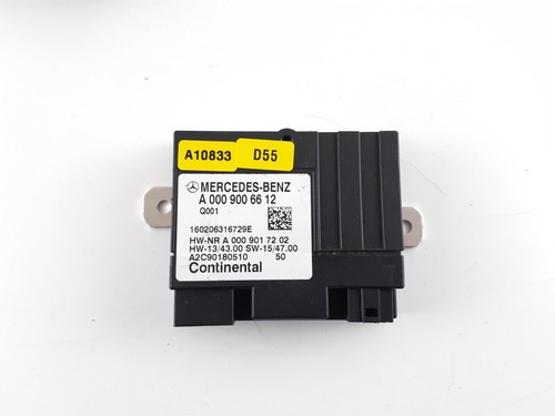 MERCEDES-BENZ C-CLASS W205 FUEL PUMP CONTROL MODULE A0009006612 ...