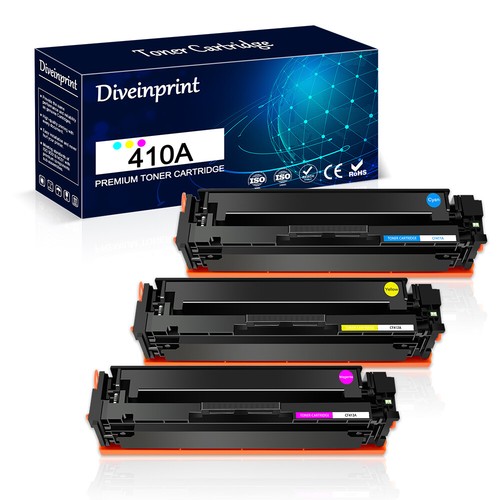 3PK CF410A Color Set Toner Cartridge for HP 410A 477A LaserJet Pro ...
