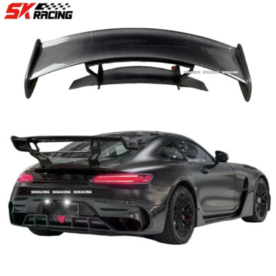 For Mercedes Benz AMG GT GTS GTC GTR Real Carbon Fiber Rear Trunk ...