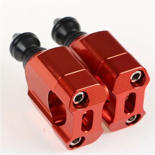 Handlebar Risers Bars 28mm 11/8" Motor Red Fit for Harley Dyna Low ...