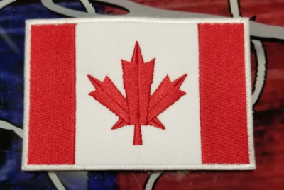 EMBROIDERED CANADA FLAG PATCH | eBay