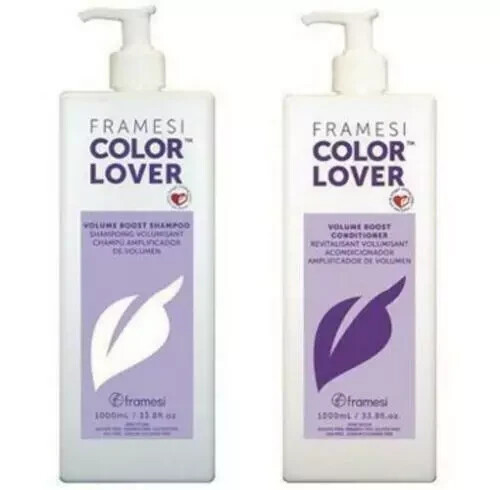 FRAMESI Color Lover Volume Boost Shampoo & Conditioner 33.8/Liter DUO | eBay
