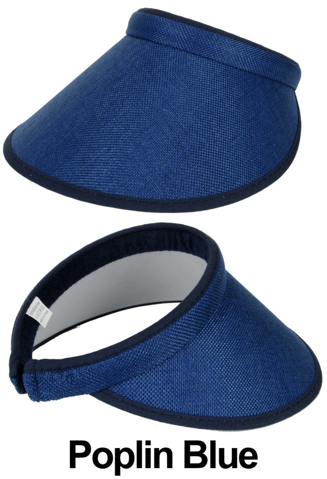 Women Lady Fashion Large Clip On Visor Wide Brim Sun UV Protection Cap ...