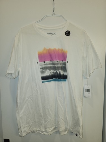 Hurley T-Shirt XL White New With Tags NWT | eBay