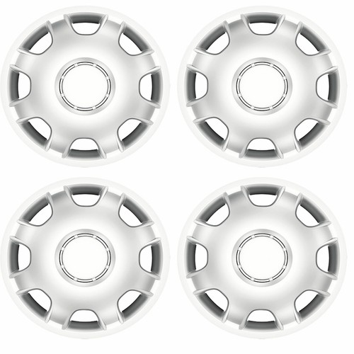 4x Silver 15" Inch Deep Dish Van Wheel Trims Hub Caps fits Mercedes ...