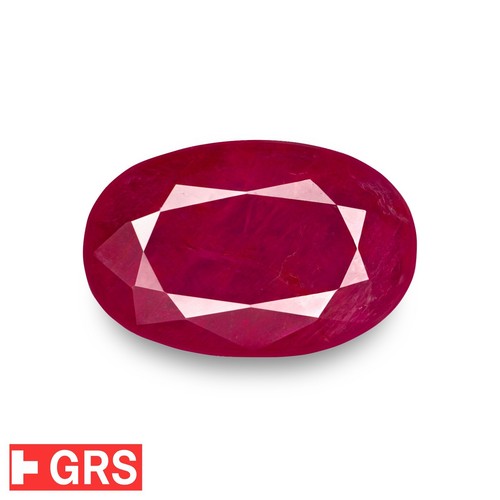 GRS & GII Certified TAJIKISTAN Ruby 4.29 Ct. Natural Untreated OVAL | eBay