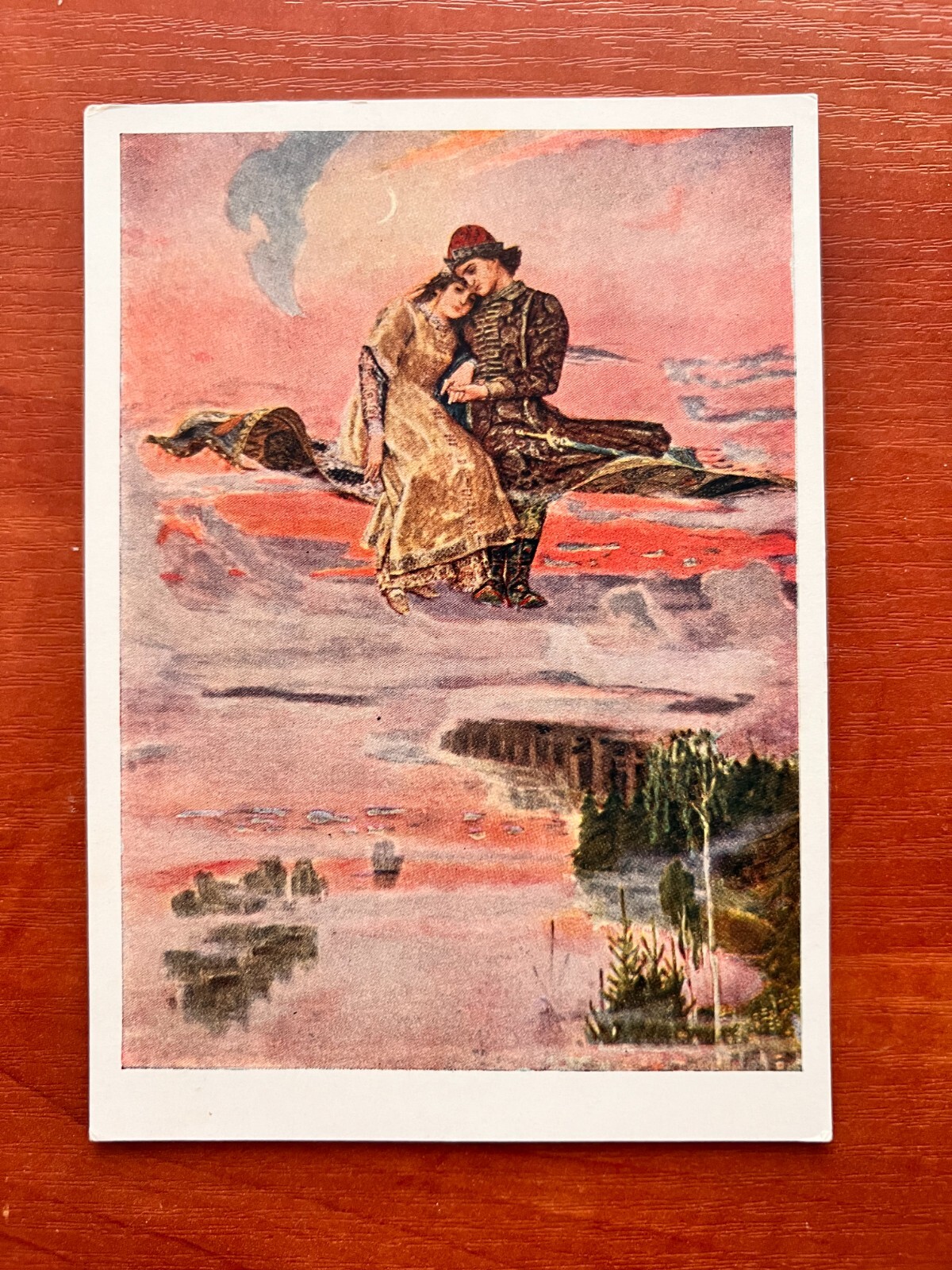 Soviet Postcards Carpet plane USSR postcards Fairy tale Russian ...