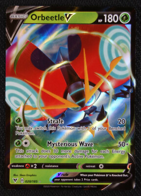 Pokemon Card Orbeetle V 020/185 Vivid Voltage NM/M | eBay