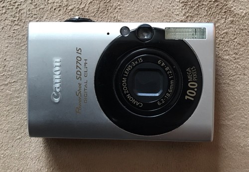 Canon PowerShot SD770 IS Digital Elph Camera 10 MP 3X Zoom Made Japan ...