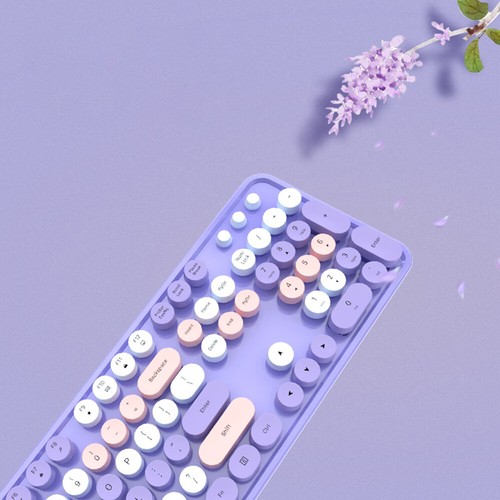 Sweet Keyboard Combo Mixed Color 2.4G Keyboard G4H9 | eBay