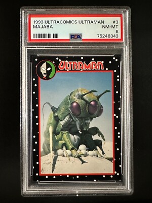 1993 Ultracomics Ultraman #3 - Majaba - PSA 8 | eBay