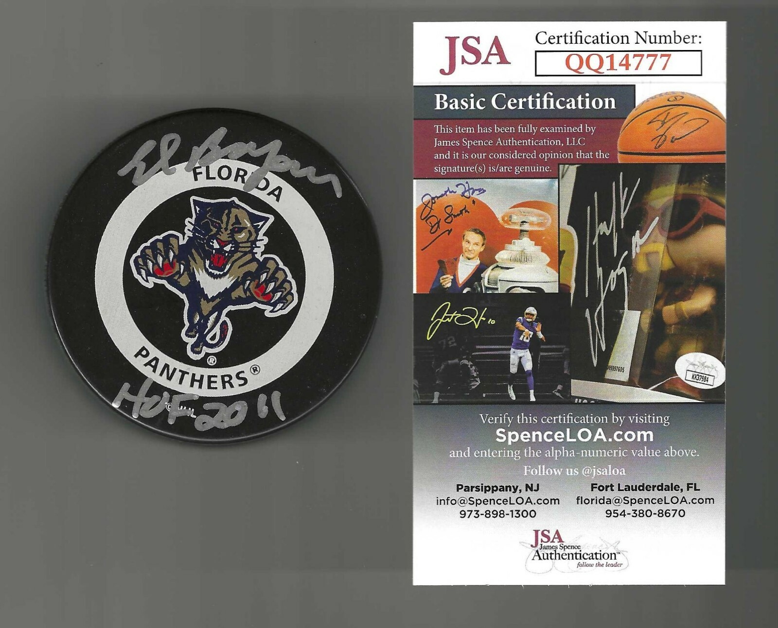 Ed Belfour Autographed Memorabilia | Signed Photo, Jersey, Collectibles ...