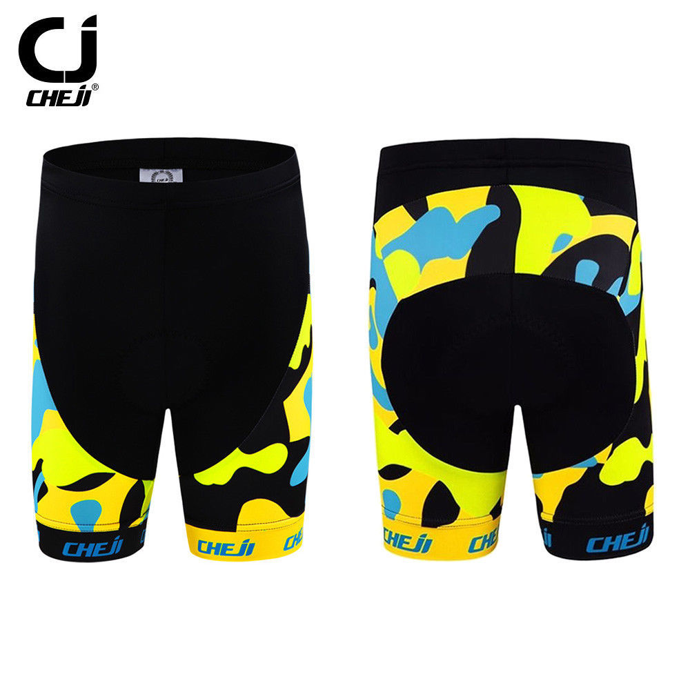 CHEJI Children Kids Bike Shorts Padded Girls / Boys Cycling Shorts Pink ...