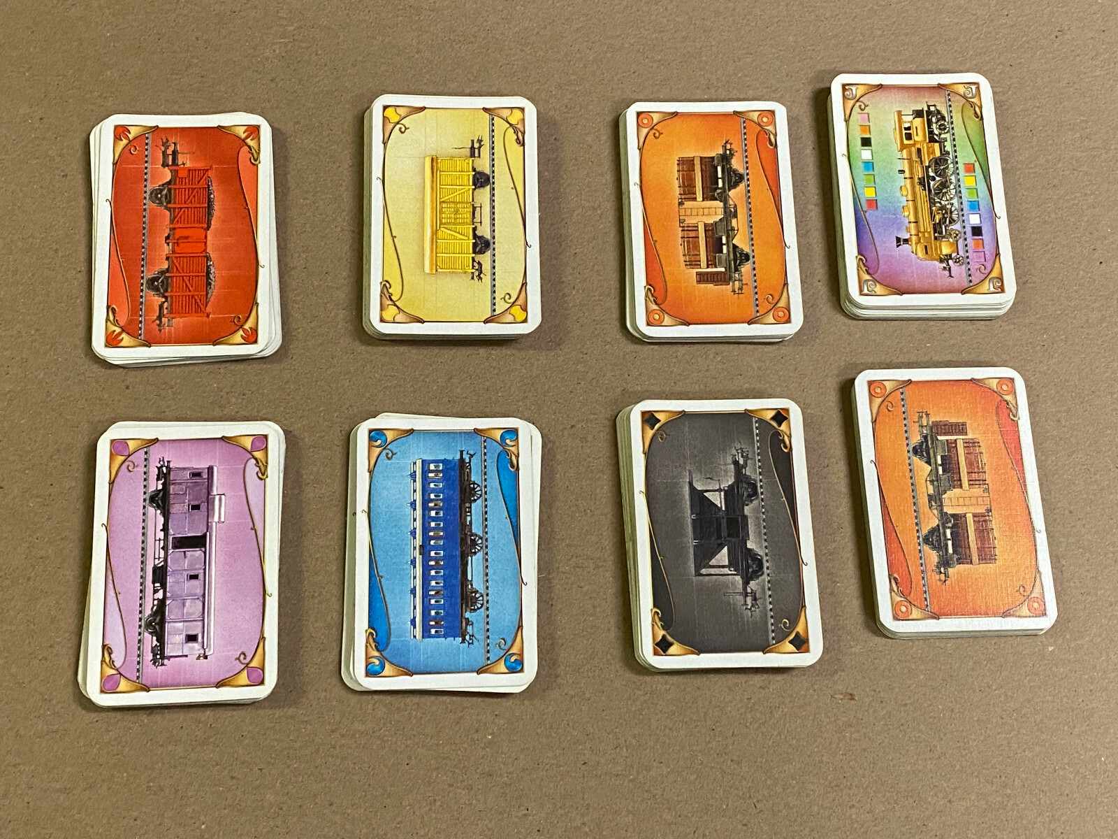 Ticket To Ride Replacement Parts - Train Cards, Destination Cards ...