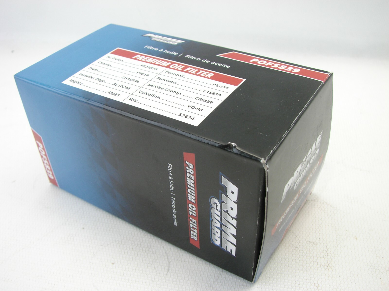 NEW Prime Guard POF5839 Premium Oil Filter (T45) | eBay