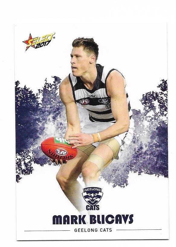 2017 FOOTY STARS GEELONG CATS MARK BLICAVS # 78 CARD afl select | eBay ...