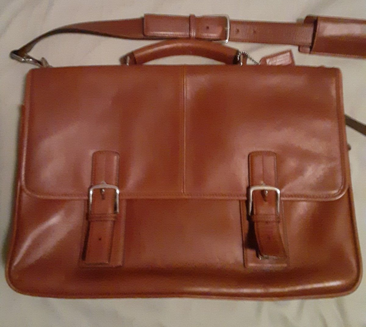 # Vintage Coach Thompson Briefcase Portfolio Messenge… - Gem