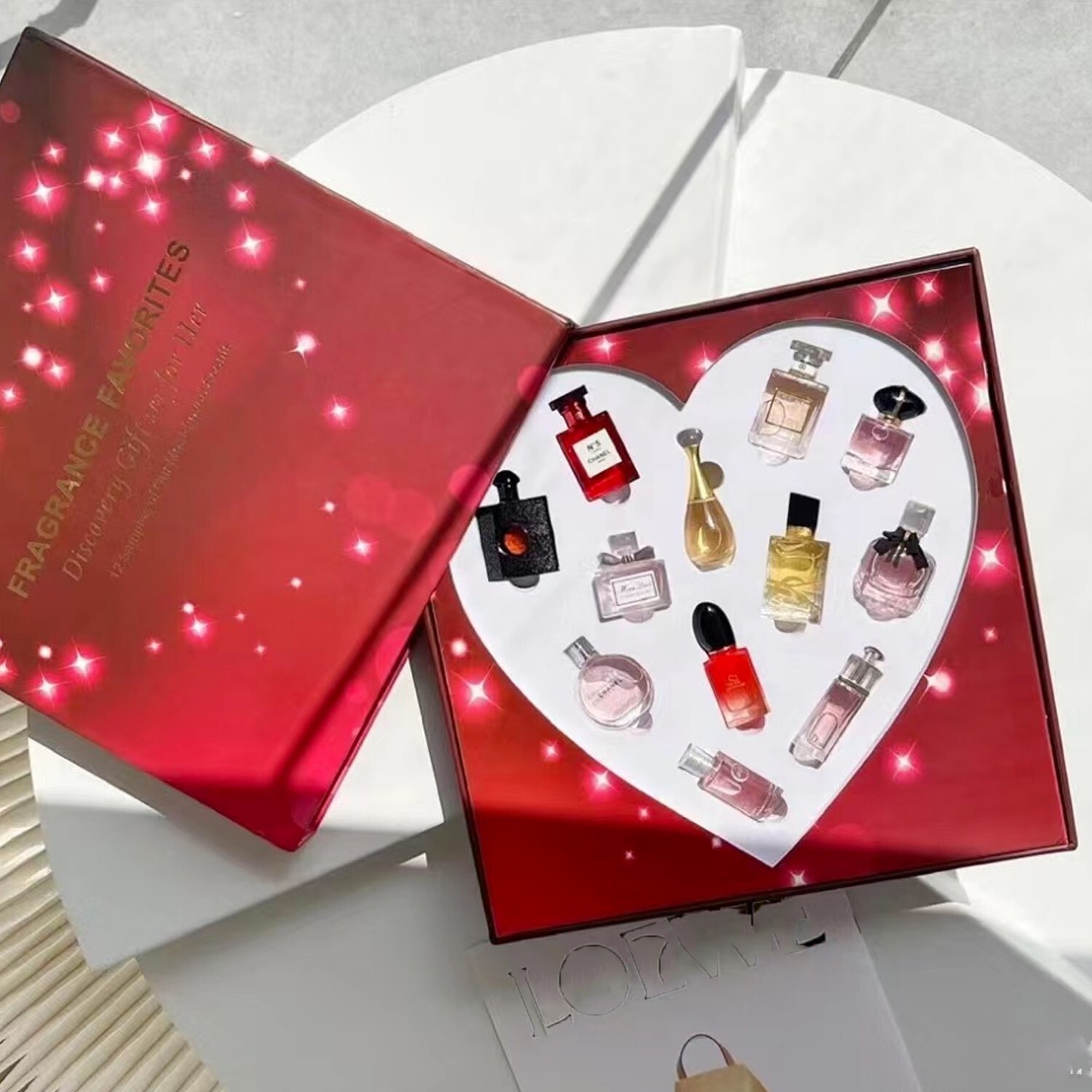 12PCS Miniature Fragrances Gift Set Parfum Sample Set For Women Wedding ...