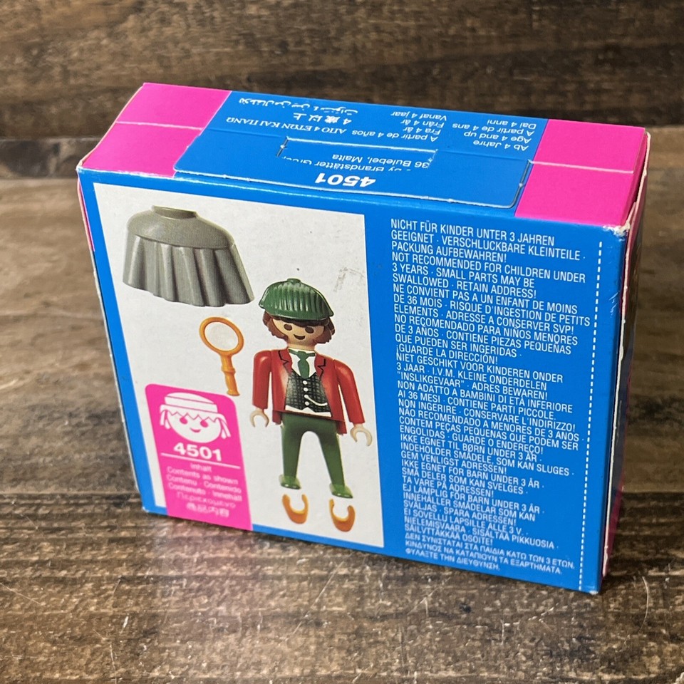 Playmobil Special Sherlock Holmes 4501 Figure 1993 Vintage Toy SEALED ...