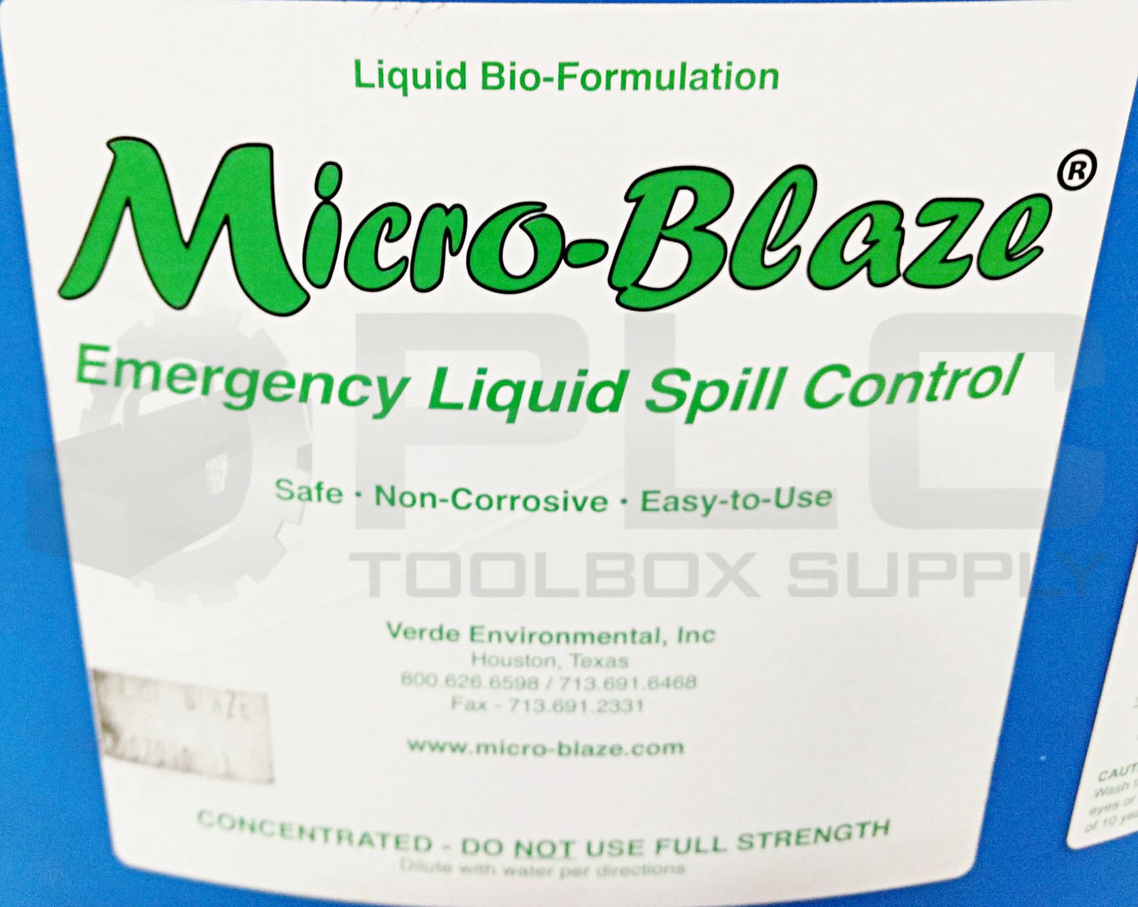 NEW MICRO-BLAZE EMERGENCY LIQUID SPILL CONTROL 55gal DRUM, MBELSC-5 | eBay