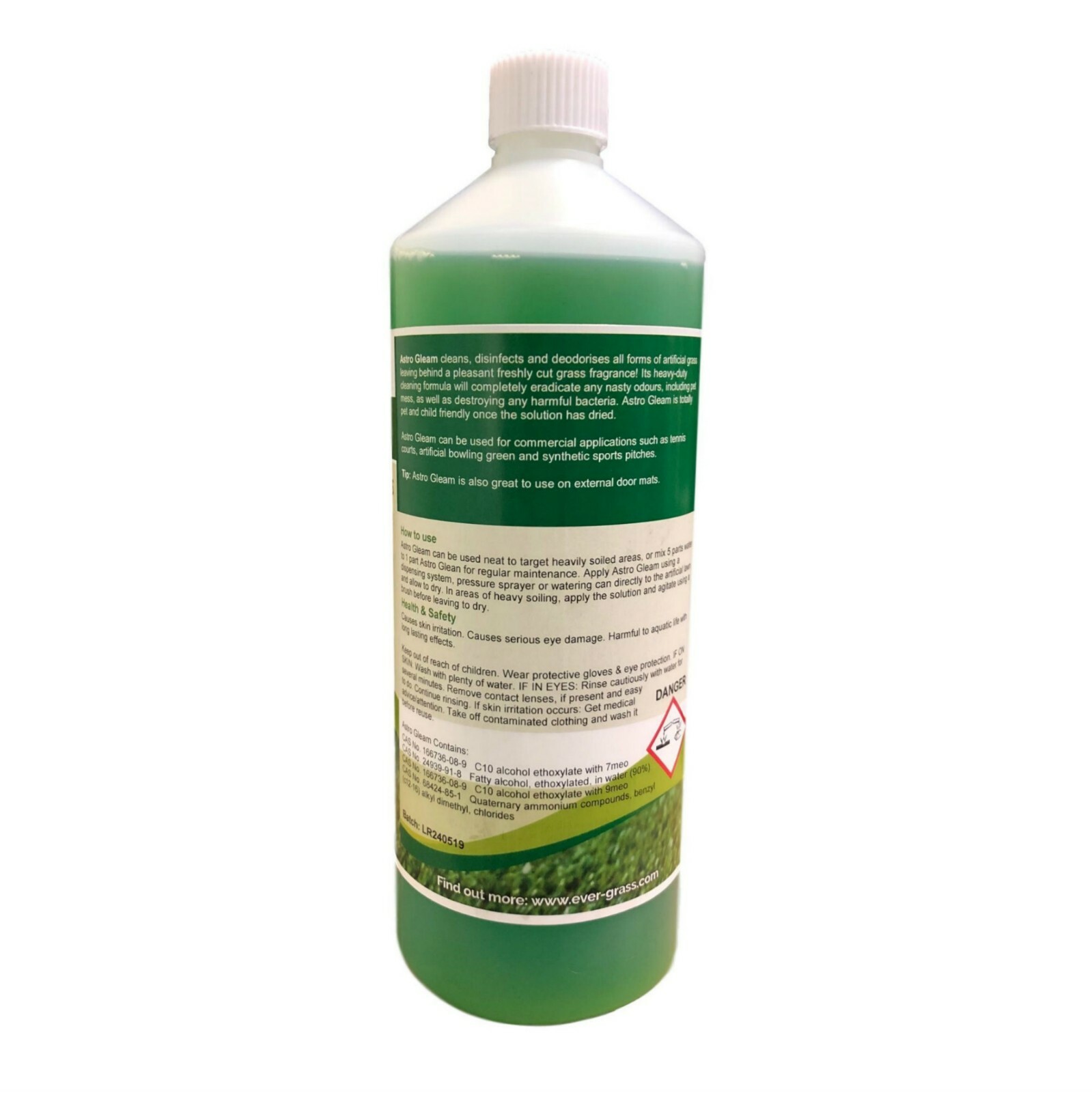 Astro Gleam Artificial Grass Disinfectant Garden Cleaner Astro Turf ...