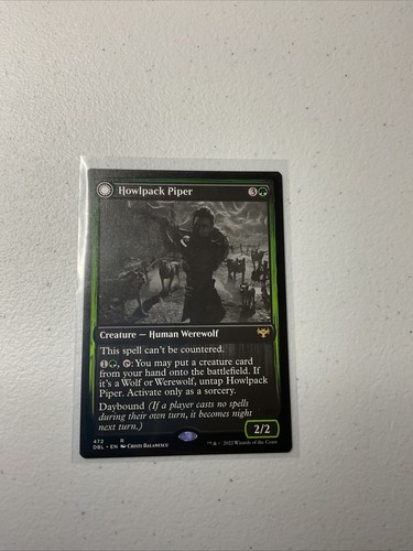 MTG Howlpack Piper // Wildsong Howler Innistrad: Double Feature 472 ...