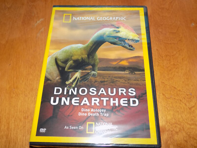 DINOSAURS UNEARTHED National Geographic Dino Autopsy / Death Trap DVD ...
