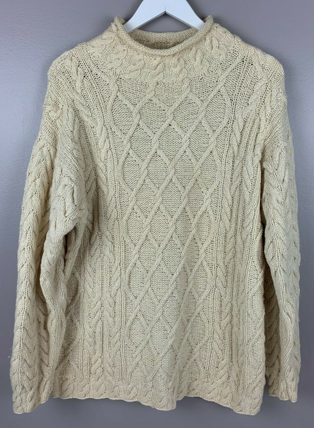 Vintage Laura Ashley Sweater Cottagecore Wool Silk Cr… - Gem