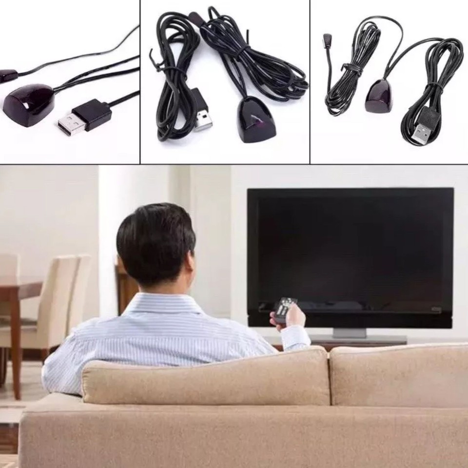 For Audio-visual Device Infrared Remote Extender Plug-N-Play Versatile ...