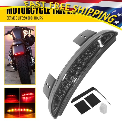 For Harley Iron 883/Sportster 1200/Forty Eight LED Tail Light Brake ...