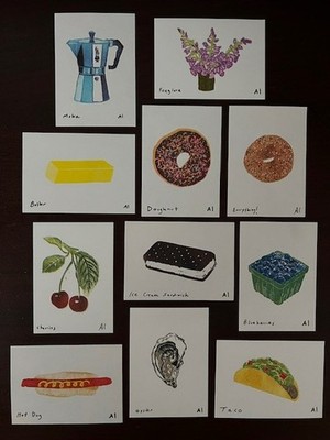 Anastasia Inciardi Mini Prints ($2.75 each - stamp cost included) | eBay