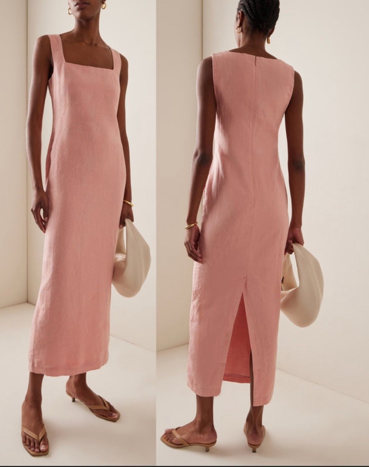 Posse “Alice” Dress in Pink Salt Size Small ASO Meghan Markle | eBay
