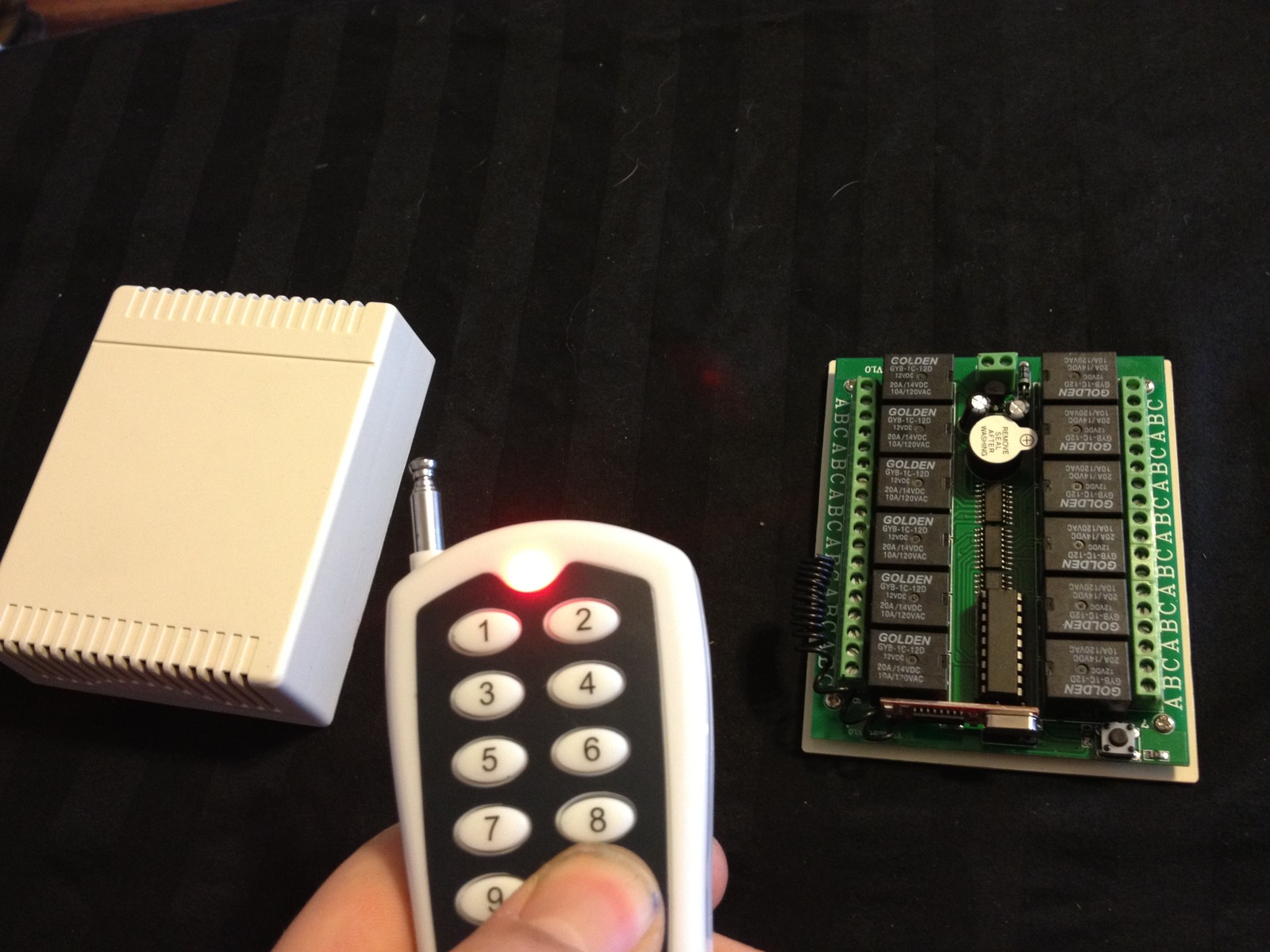 12 CH RF Wireless Remote Control Momentary/Toggle/Latch | eBay