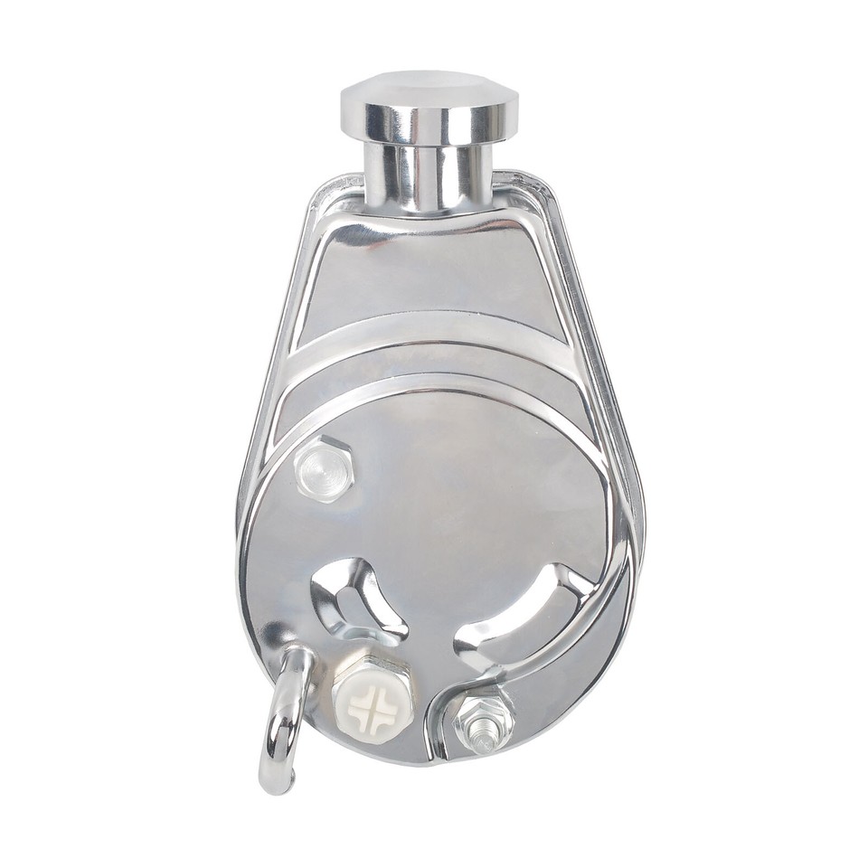 Polished Power Steering Pump Keyway Style For Chevy Ford GM Chrysler P ...