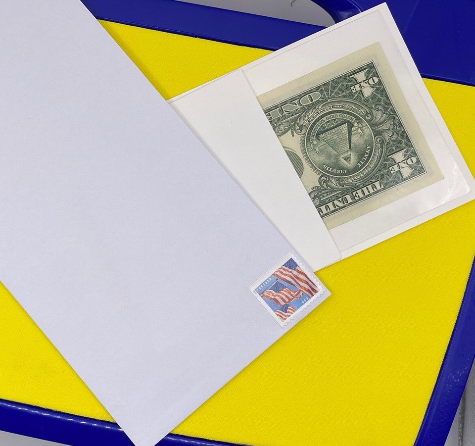 LADDERS 0-7 1-8 2-9 Fancy Serial Number One Dollar Bill SET OF THREE ...