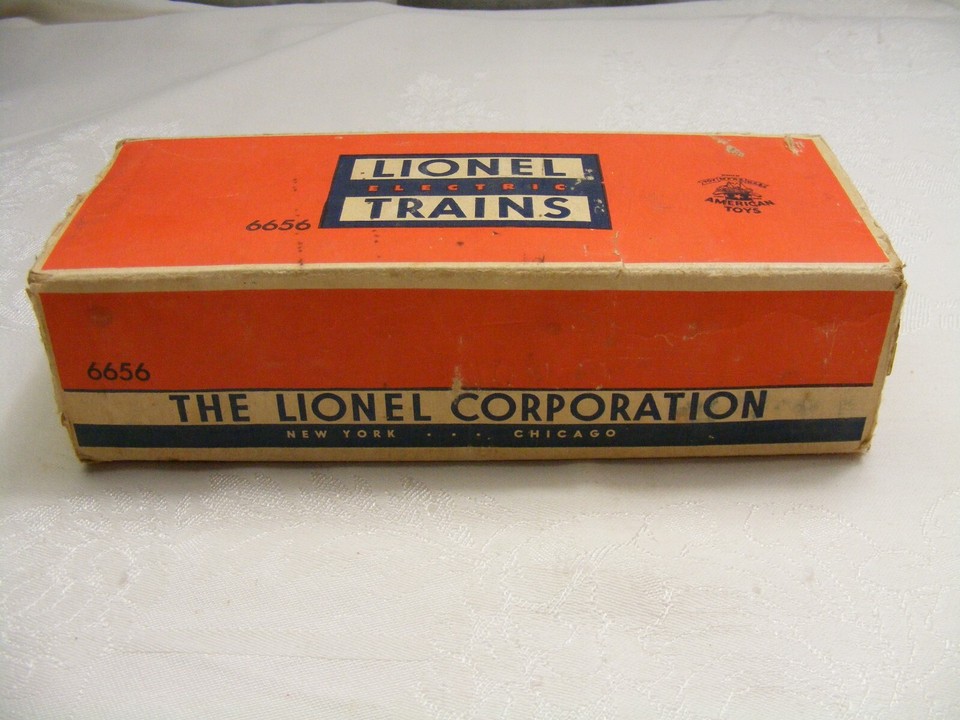 Vintage Lionel Electric Train 6656 Box Car in Original Box 9-e | eBay