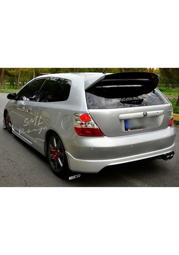 For Honda Civic Ep2 Ep3 Side Skirts Threshold Mud Flaps Lip Splitter ...