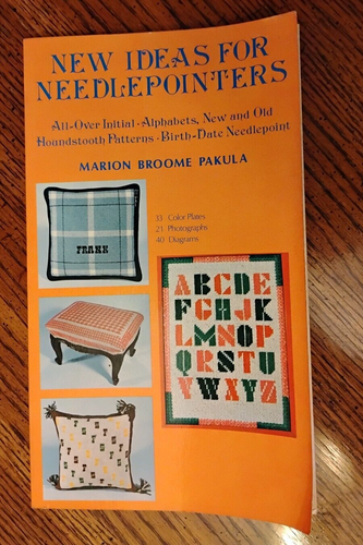 New Ideas for Needlepointers - Pakula ~ Color Plates, Photographs ...